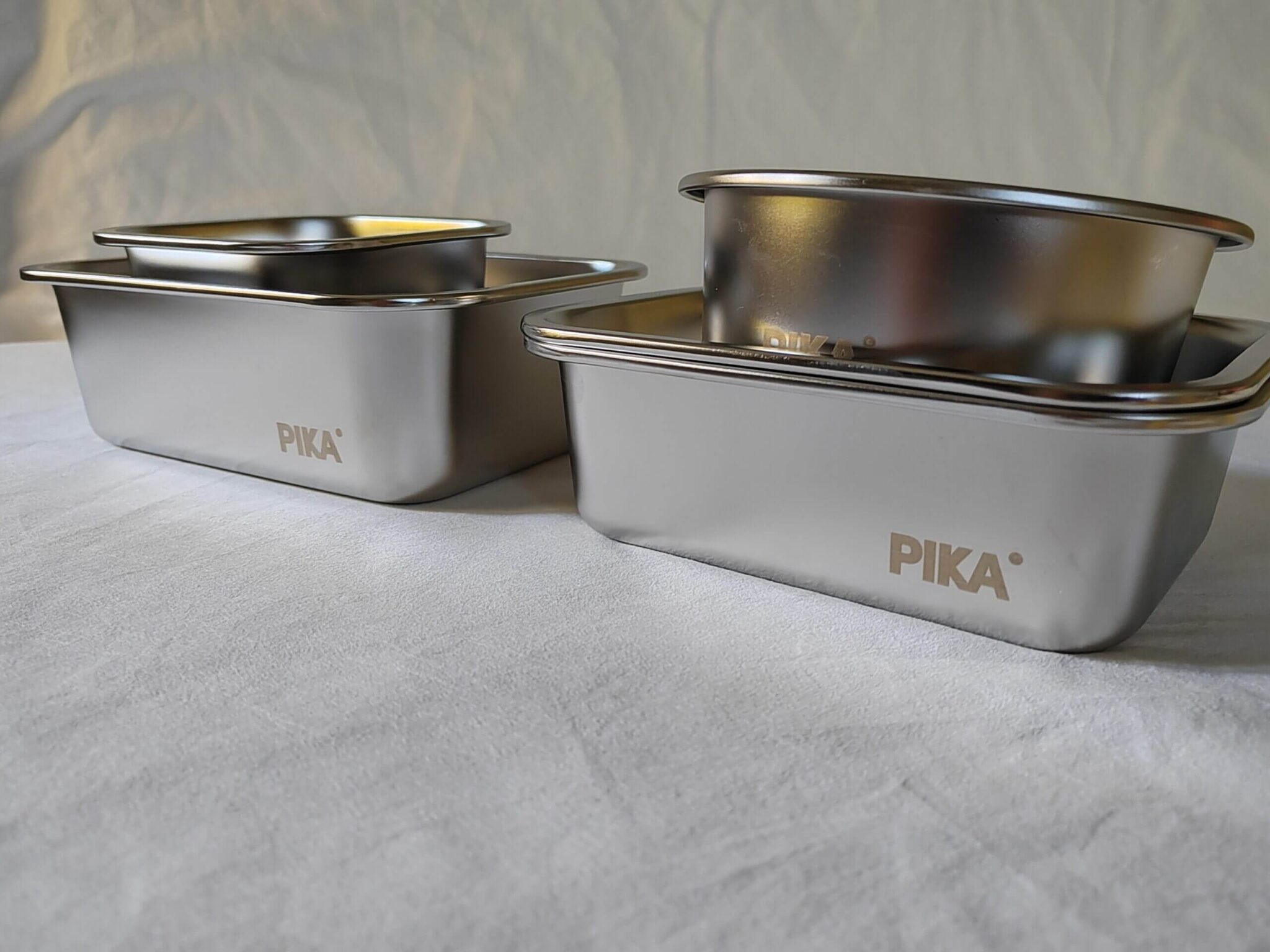 KIT CONTENITORI PIKA ACCIAIO INOX PER MICRO ONDE - Cucina Culinaria